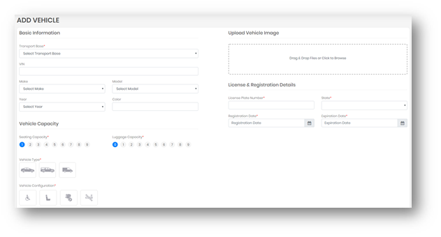 Creating Vehicle Profiles – Transit Partners